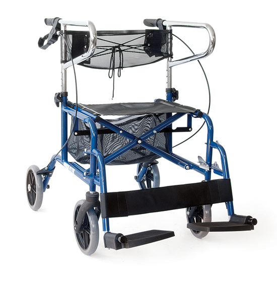 ΠΕΡΙΠΑΤΗΤΗΡΑΣ ROLLATOR ΜΕ ΥΠΟΠΟΔΙΑ - GMTP Medical Shop
