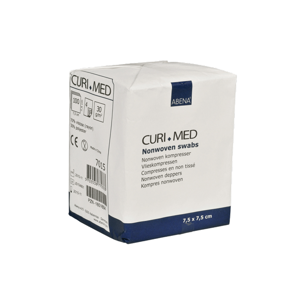 Abena Curi Med Non woven Swabs Επιθέματα Γάζας μη αποστειρωμένα 4ply, 7 ...