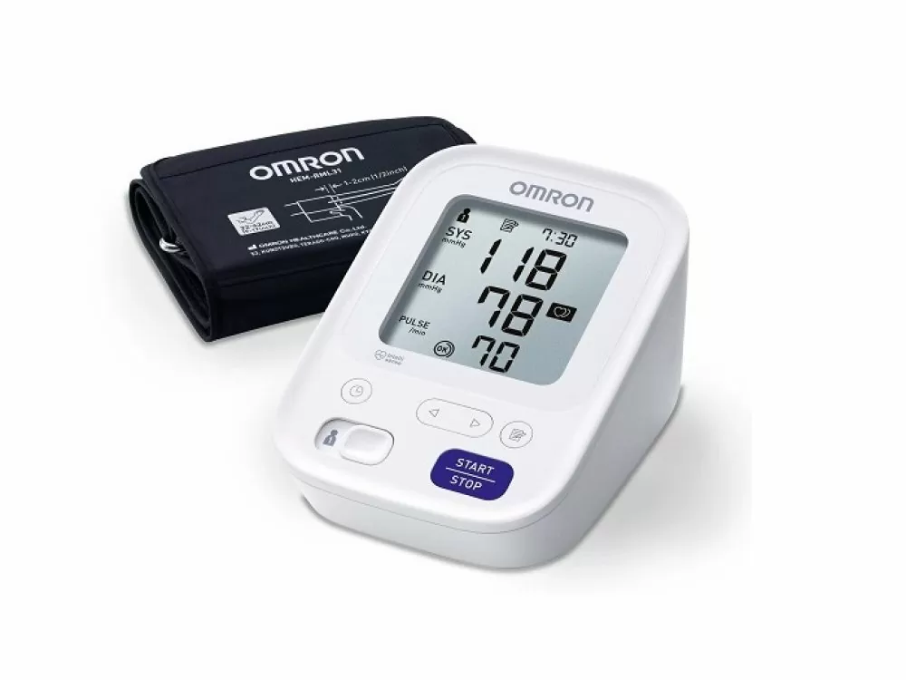 OMRON M3 ΨΗΦΙΑΚΟ ΠΙΕΣΟΜΕΤΡΟ ΜΠΡΑΤΣΟΥ - GMTP Medical Shop